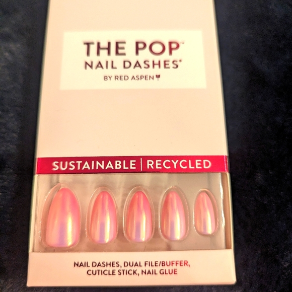 Red Aspen | Makeup | Red Aspen Nails Medium Length Fire Pink | Poshmark